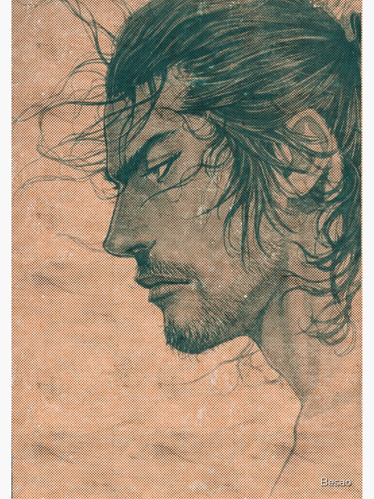 "Vintage Manga Poster, Miyamoto Musashi, Shinmen Takezo #32, Samurai ...