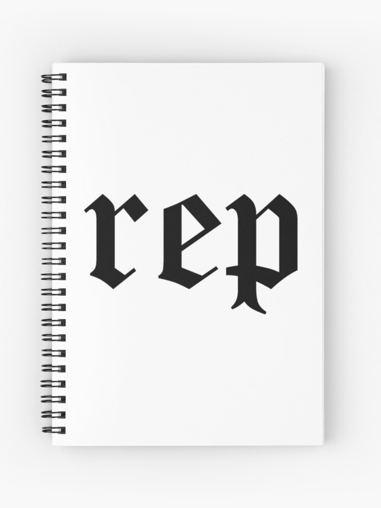 "rep font taylor swift" Journal for Sale by huge-potato | Redbubble