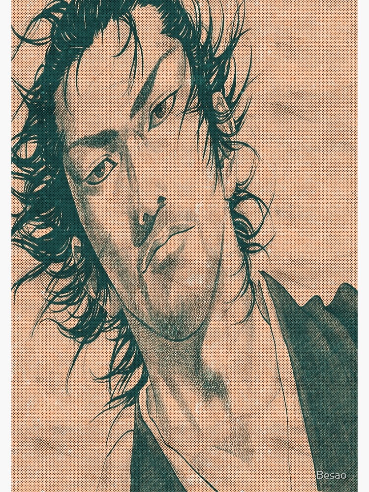 Impression photo « Affiche Manga Vintage, Miyamoto Musashi, Shinmen ...