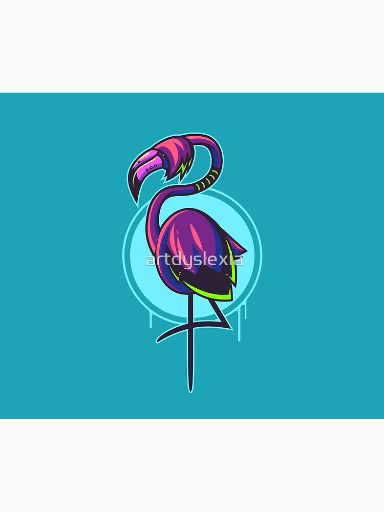 "Emo Flamingo" Tapestry for Sale by artdyslexia | Redbubble