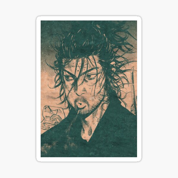 "Vintage Manga Poster, Miyamoto Musashi, Shinmen Takezo #35, Samurai ...