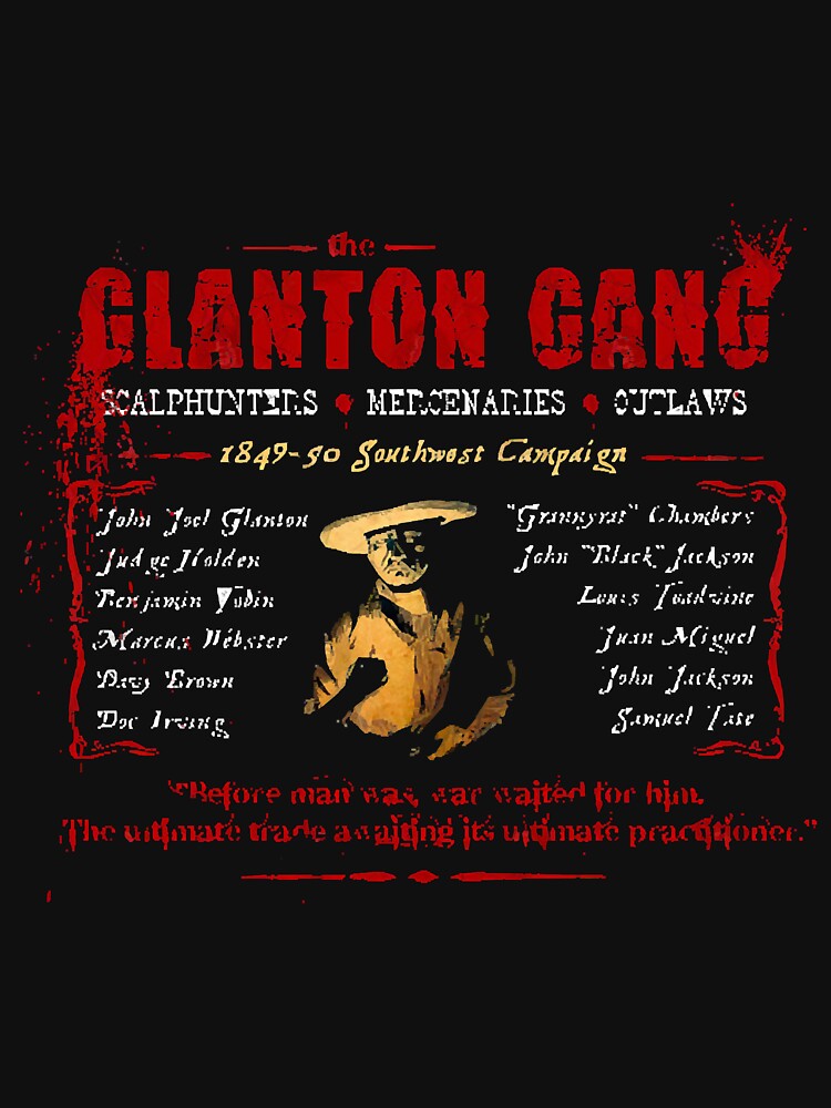 Blood Meridian Glanton Gang Classic T-Shirt sold by Bangladesh | SKU ...