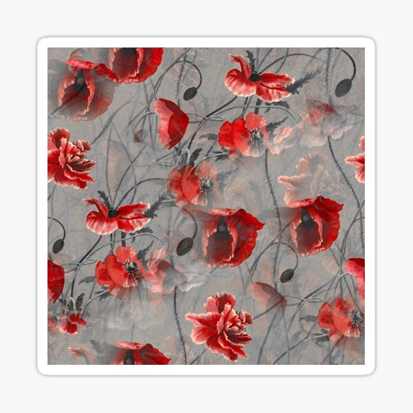 "Floral Blur" Sticker for Sale by FantasySkyArt | Redbubble