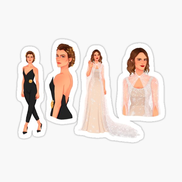 "emma watson premiere outfits stickers" Sticker for Sale by itsrn ...