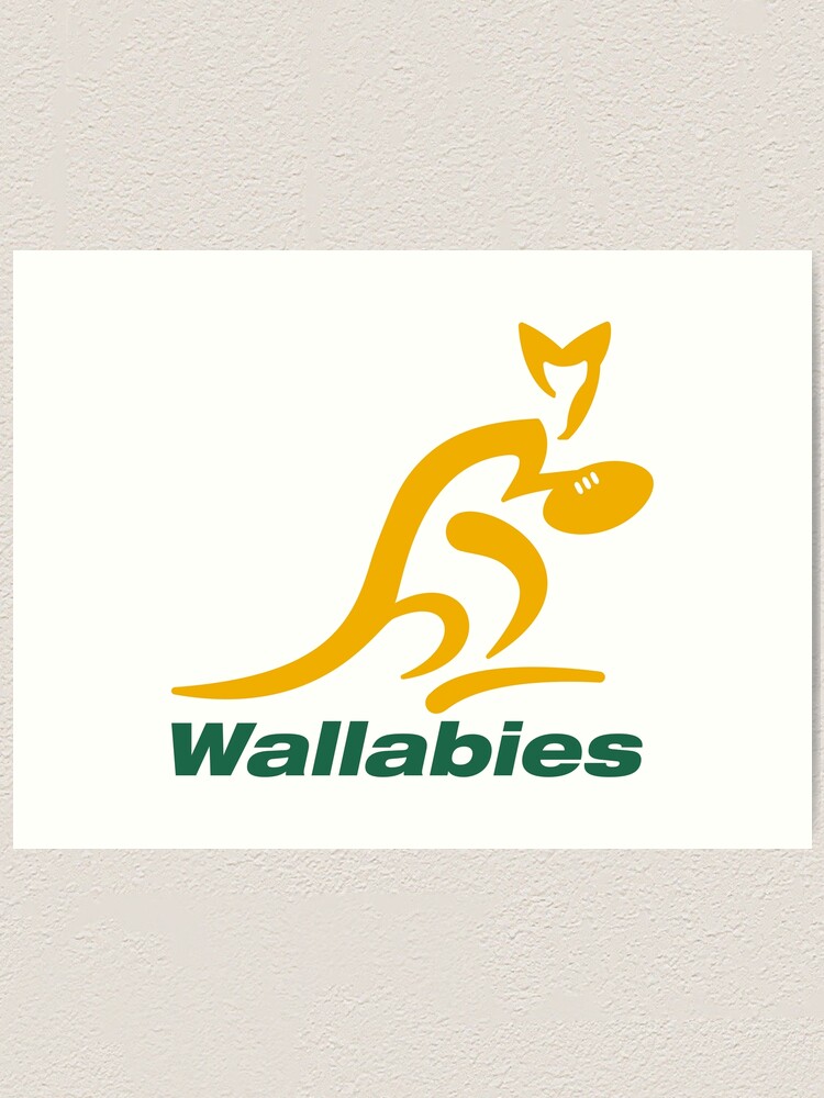 "Logo Wallabies icons" Art Print for Sale by Def-Only | Redbubble