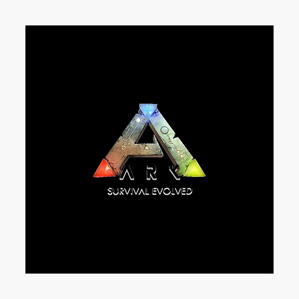 "ark survival evolved logo" Photographic Print by JunturaMPJan | Redbubble