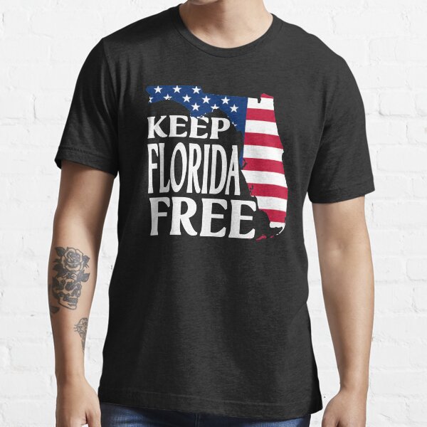 "Keep Florida Free My Florida 2024 For Patriotic Mom And Dad T-Shirt" T ...