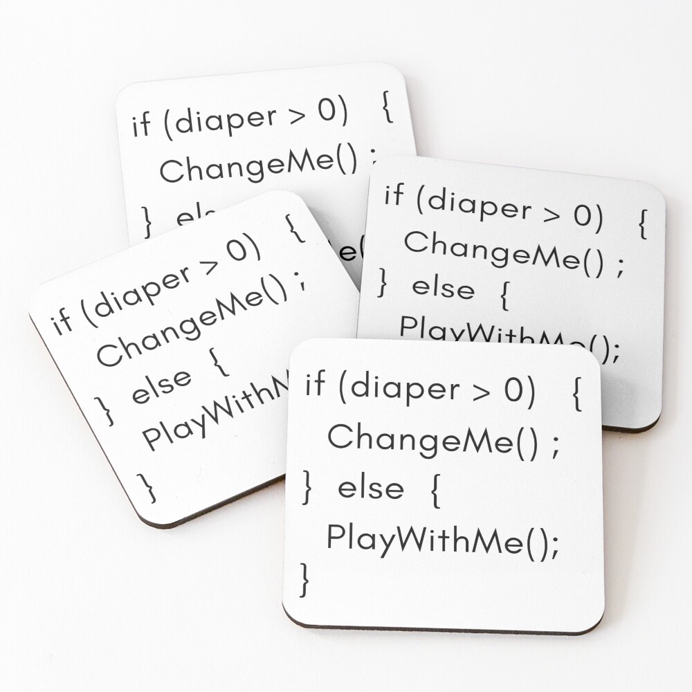 "Funny Programmer Baby, Developer Mommy and Daddy Coder" Greeting Card ...