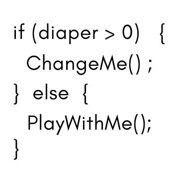 "Funny Programmer Baby, Developer Mommy and Daddy Coder" Greeting Card ...