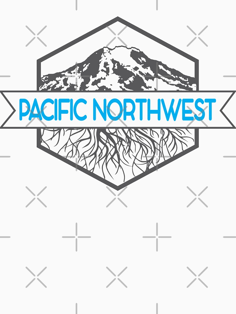 "Pacific Northwest Roots" T-shirt by FR3DXVII | Redbubble | washington ...