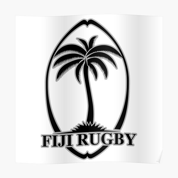 "Fiji rugby icons" Poster by Def-Only | Redbubble