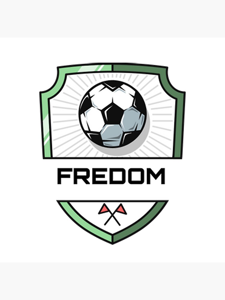 "FREDOM" Sticker by DK2003design | Redbubble