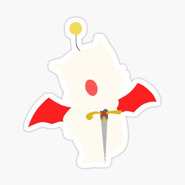 "Final Fantasy Mog the Moogle " Sticker for Sale by Rowyn1998 | Redbubble
