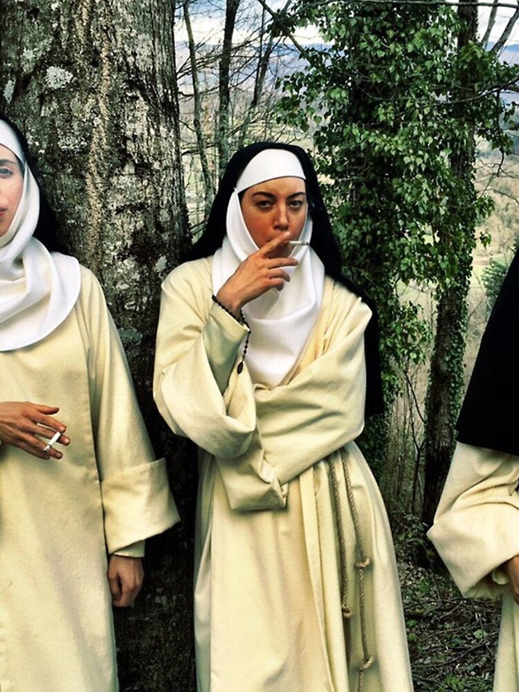 "Smoking Nuns" iPhone Case for Sale by Ambril | Redbubble