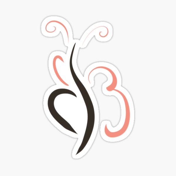 "NEDA symbol butterfly" Sticker for Sale by yoinkhehe | Redbubble