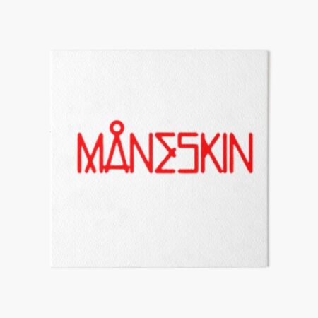 "Maneskin logo" Art Board Print for Sale by AaPink | Redbubble