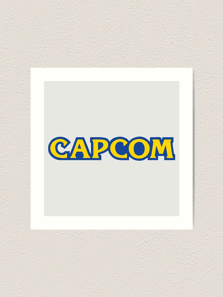 "Capcom Logo" Art Print for Sale by nivelschlink | Redbubble