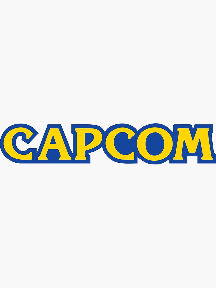 "Capcom Logo" Sticker for Sale by nivelschlink | Redbubble