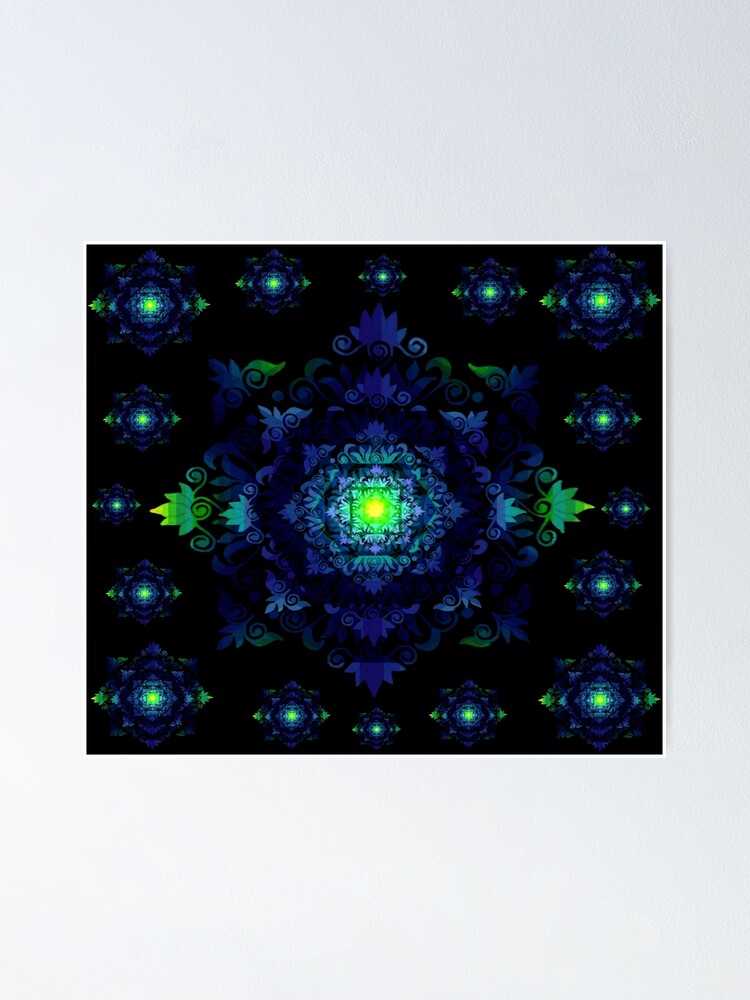 "Zen sonic" Poster by Pooja-Alva | Redbubble
