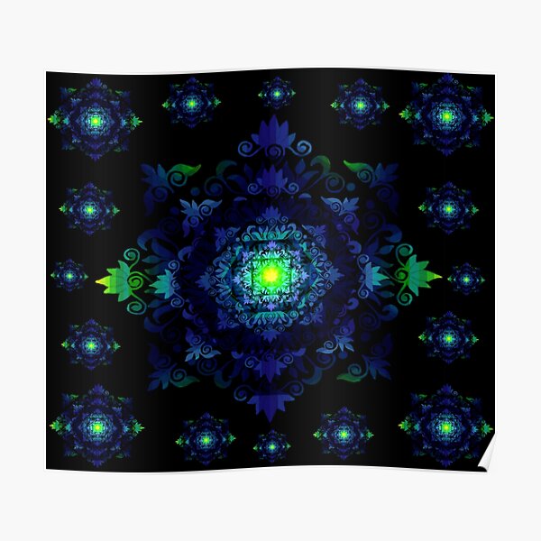 "Zen sonic" Poster by Pooja-Alva | Redbubble