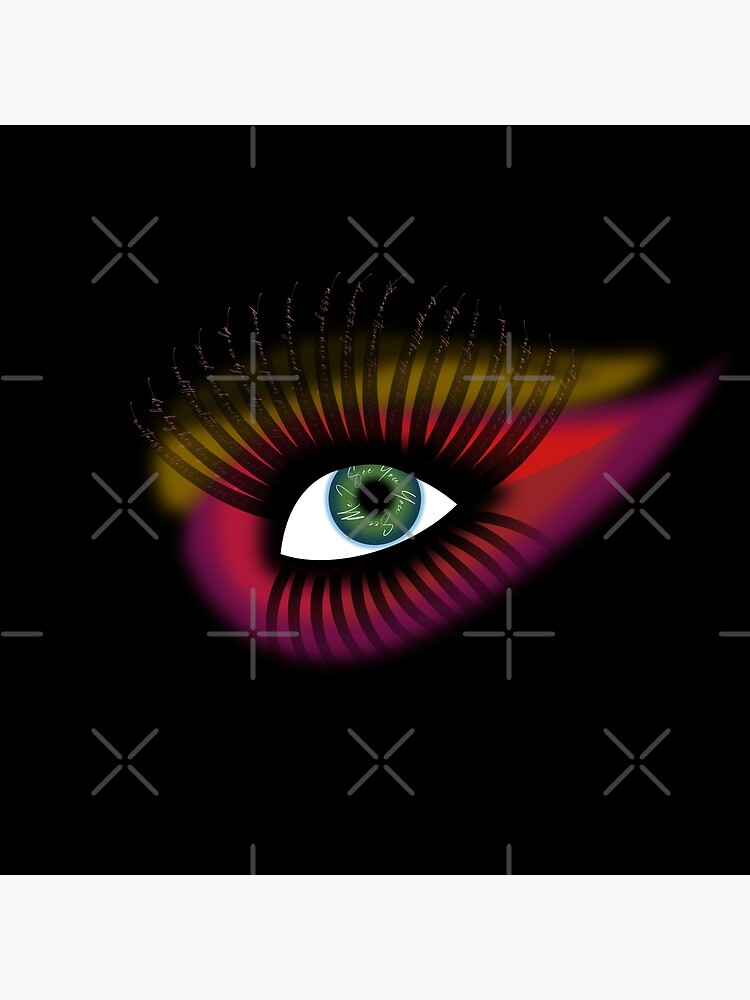 Póster «Katy Perry WITNESS Eye con lista de pistas completa Pestañas ...