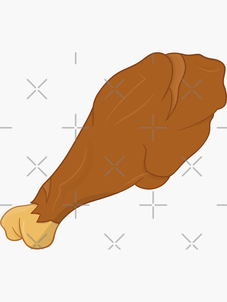 "Turkey Leg" Sticker for Sale by ShutterStudios | Redbubble