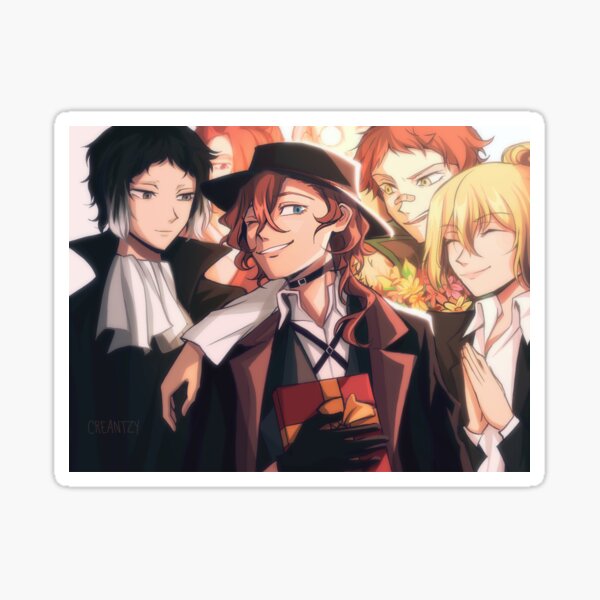 "Chuuya Nakahara Birthday" Sticker for Sale by Creantzy | Redbubble