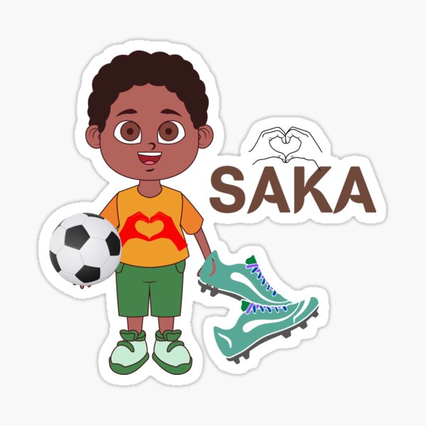 "SAKA" Sticker for Sale by idesignbyJiras | Redbubble
