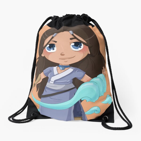 "Katara, from the Water Tribe" Drawstring Bag for Sale by amyKsomething ...