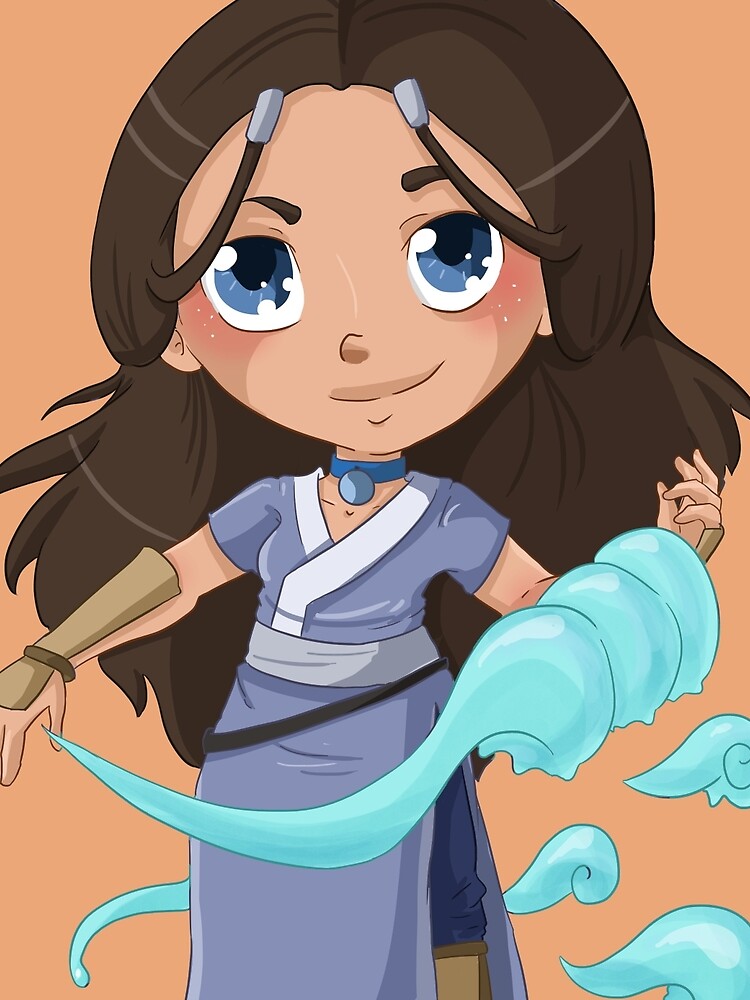 "Katara, from the Water Tribe" Drawstring Bag for Sale by amyKsomething ...