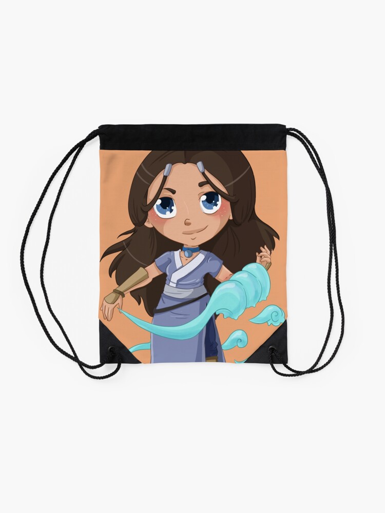 "Katara, from the Water Tribe" Drawstring Bag for Sale by amyKsomething ...