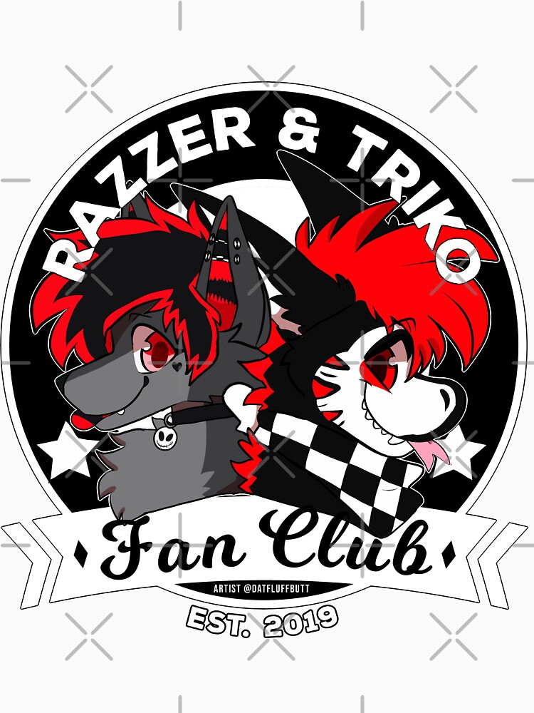 "Razzer & Triko Fan Club Merch!" T-shirt for Sale by xRazzerx ...