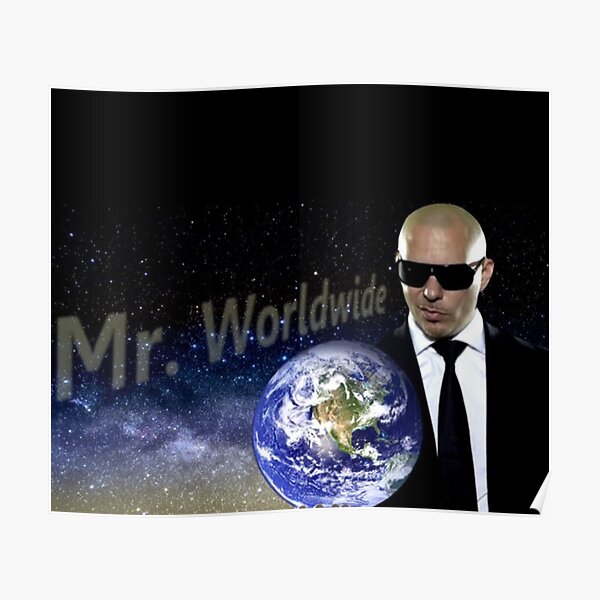 Pitbull Singer Posters | Redbubble