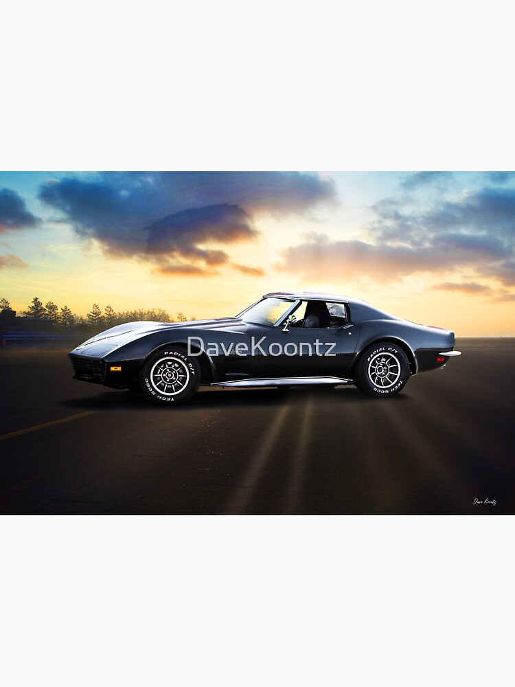 "Chevrolet C3 Corvette Stingray" Sticker for Sale by DaveKoontz | Redbubble