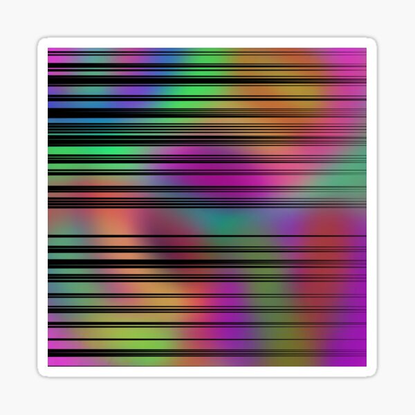 "Rainbow Color Vision" Sticker for Sale by Synthia-Witch | Redbubble