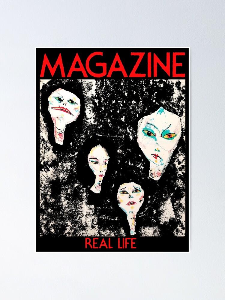 "Magazine - Real Life" Poster for Sale by BristolHummm | Redbubble