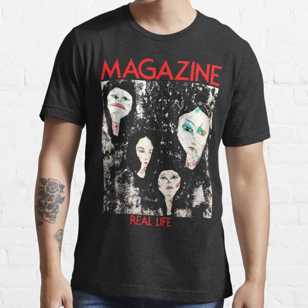 "Magazine - Real Life" T-shirt for Sale by BristolHummm | Redbubble ...