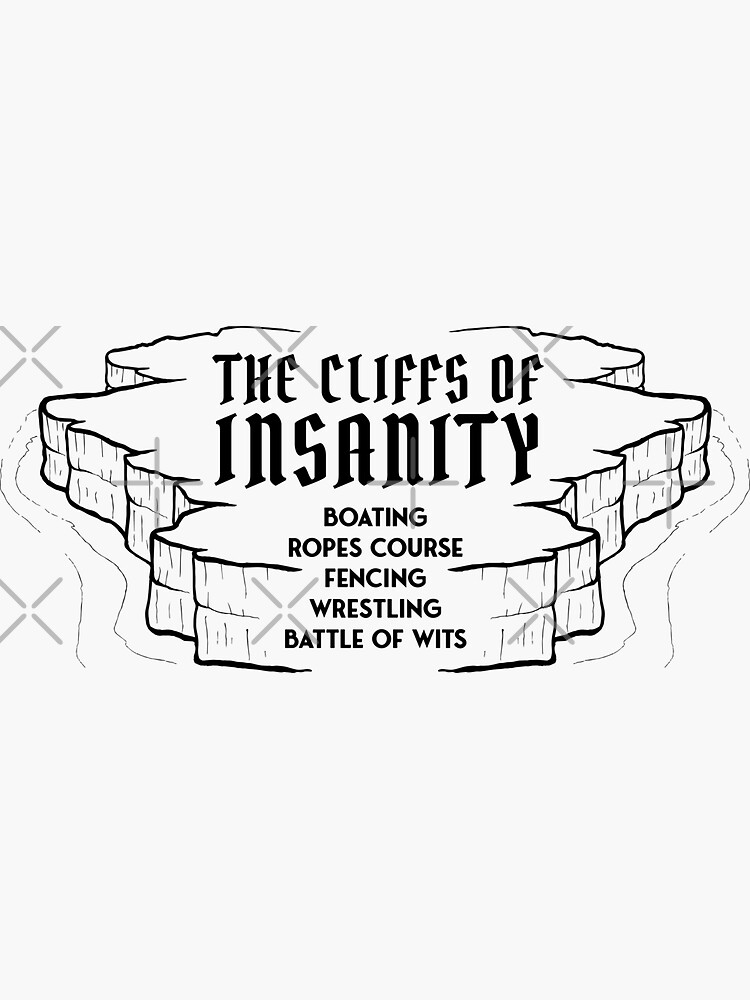 "Princess Bride - Visit the Cliffs of Insanity - Inconceivabble ...
