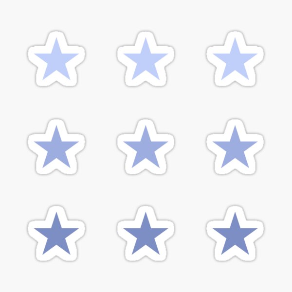 "9 purple colored stars pack" Sticker for Sale by sonia10 | Redbubble