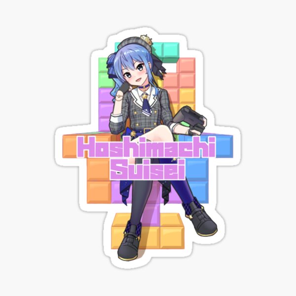 "Hololive 2D Talent - Hoshimachi Suisei Classic " Sticker for Sale by ...