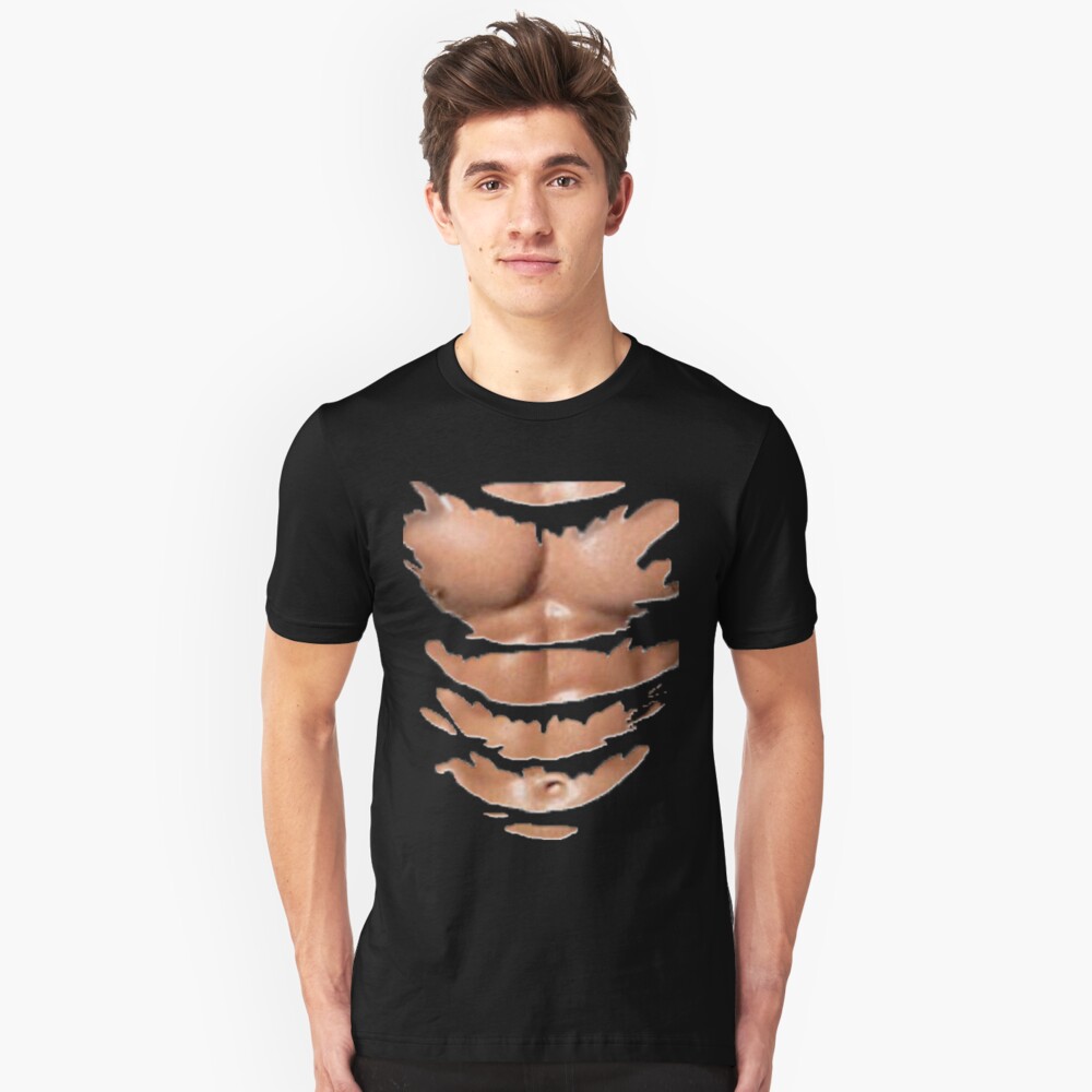 "Ripped Muscle Shirt" T-shirt by TBDesigns | Redbubble