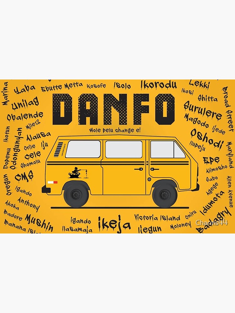 "Lagos BUS (MADE IN LAGOS)" Sticker for Sale by Charms44 | Redbubble