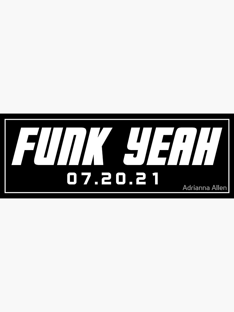"Funk Yeah!" Sticker by photonart | Redbubble