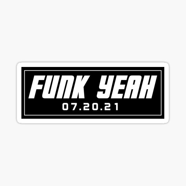 "Funk Yeah!" Sticker by photonart | Redbubble