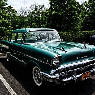 "57 Chevy - Classic Car" Magnet for Sale by James DeFazio | Redbubble