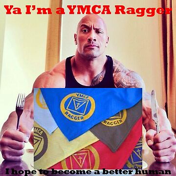 "YMCA Ragger" Sticker for Sale by TakeYourTime- | Redbubble