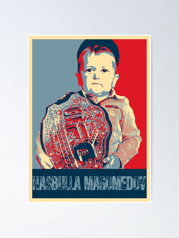 Póster «Hasbulla Magomedov» de mouadmarghadi | Redbubble