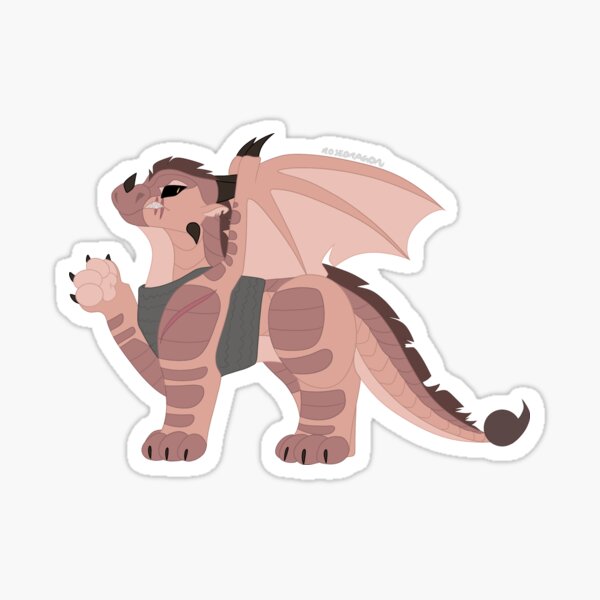 "WOF Burn" Sticker for Sale by ArtbyRoseDragon | Redbubble