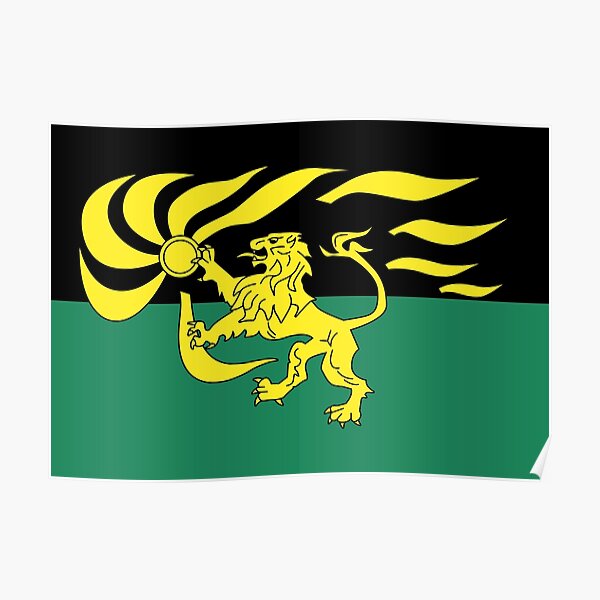 "Zamunda flag" Poster by Diabolical | Redbubble