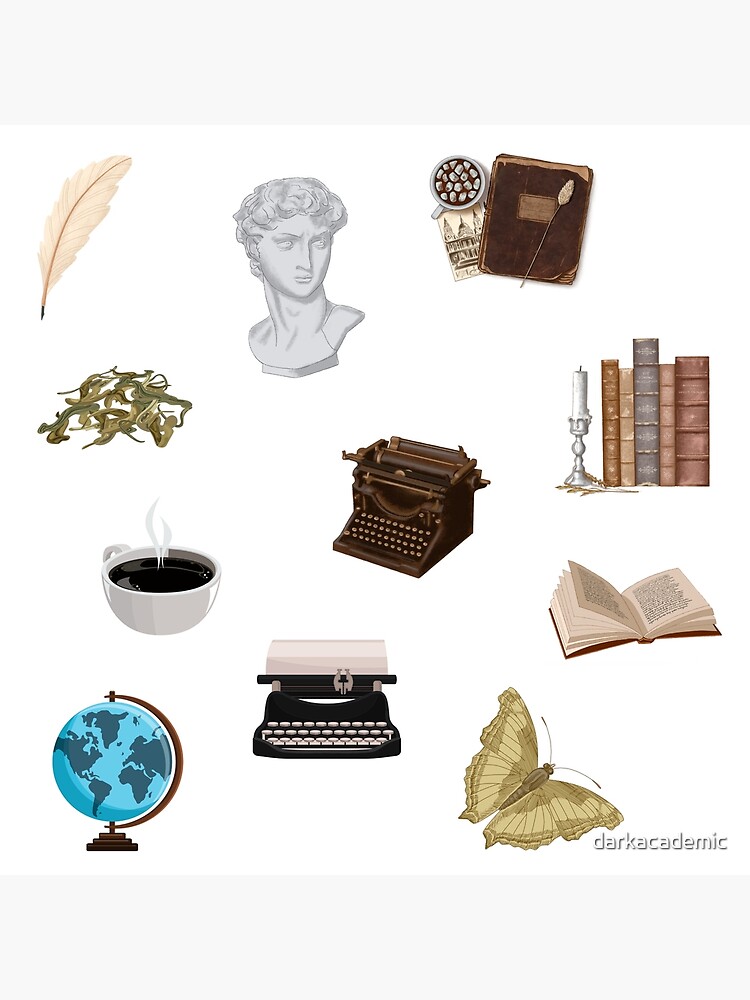 "Dark Academia Pack" Poster by darkacademic | Redbubble